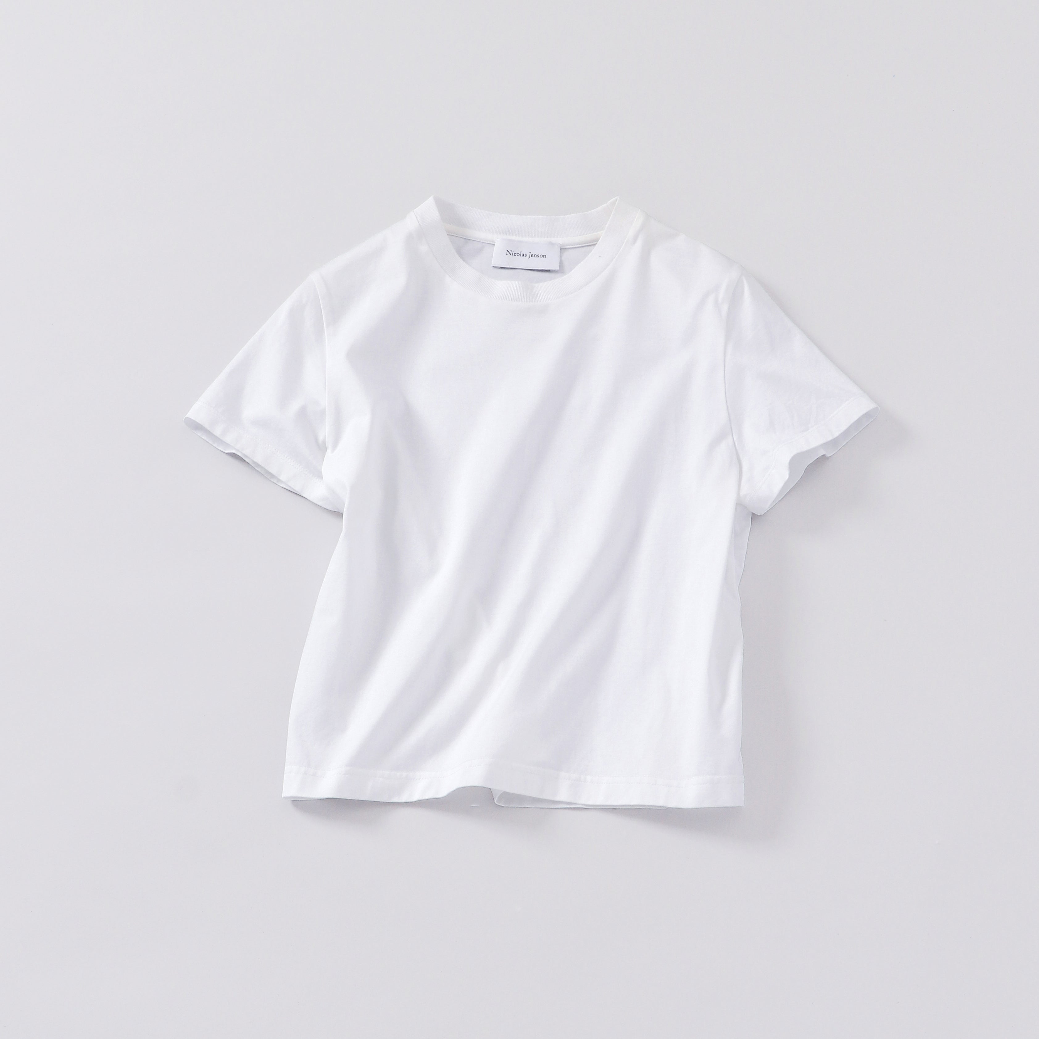 crew neck t-shirt / short | Nicolas Jenson